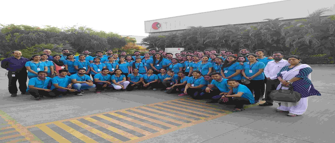 INDUSTRIAL VISIT of S. B. Patil Institute of Management | Nigdi | Pune